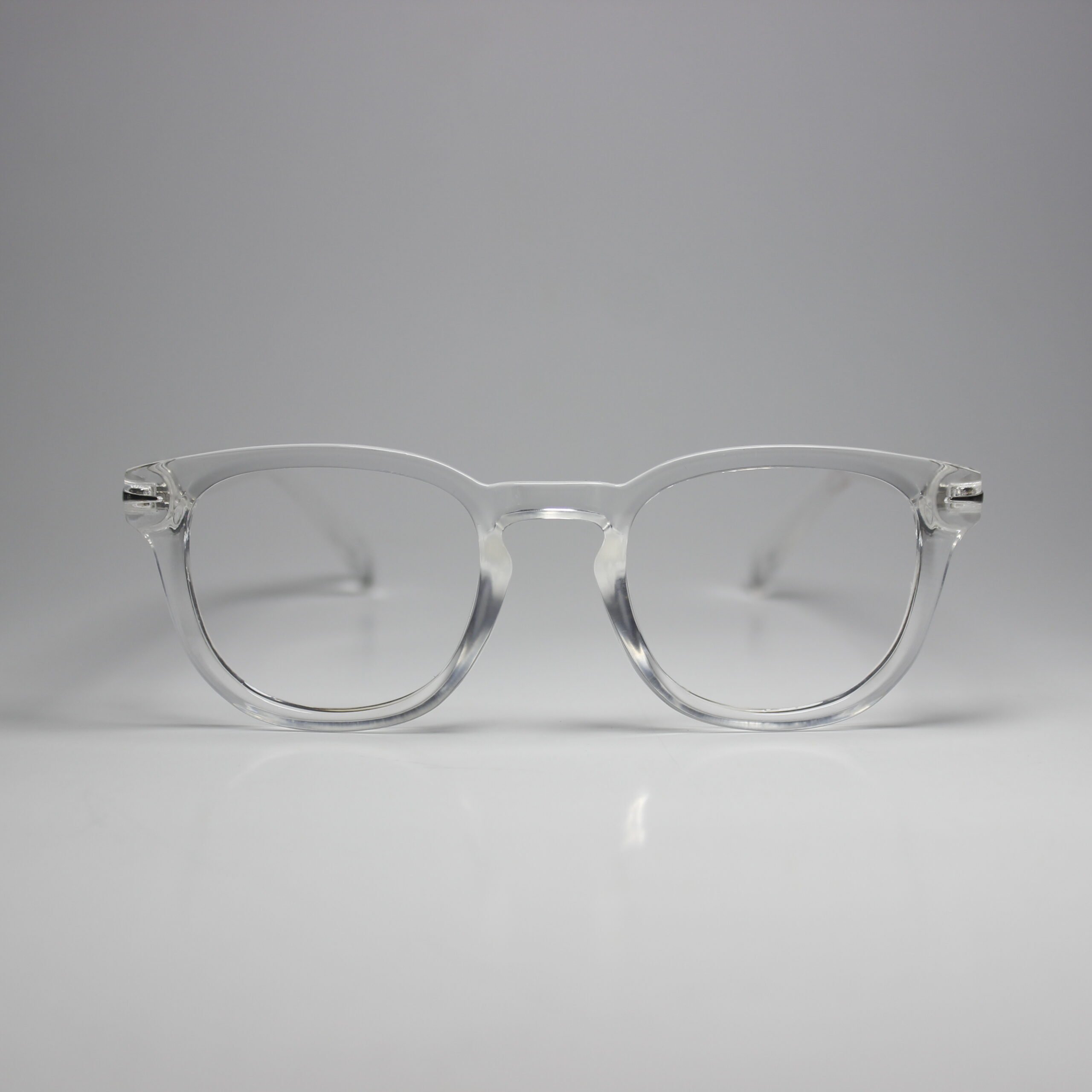 White Transparent Acetate Frame – Lensboo